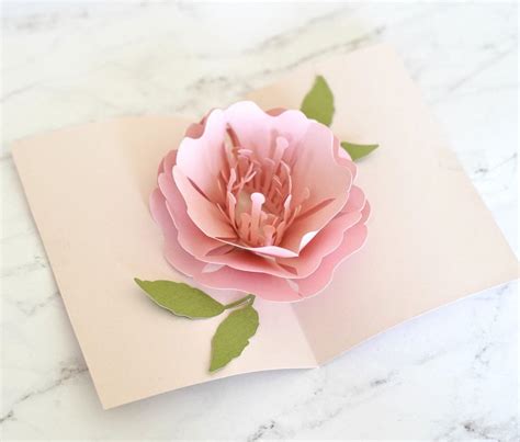 Cricut Pop Up Flower Card