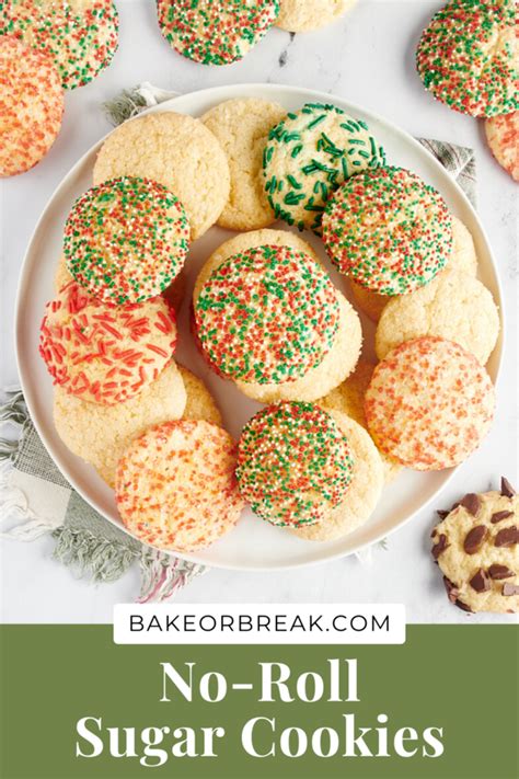 Easy Drop Sugar Cookies Recipe Bake Or Break