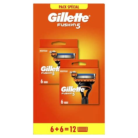Gillette Fusion5 Ostrza Wymienne Do Maszynki 12szt Sklep EMPIK