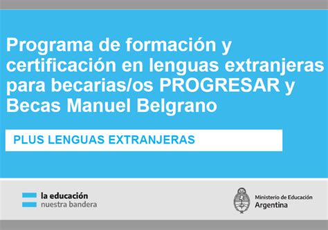 La Escuela de Lenguas participará en el Programa de Formación y