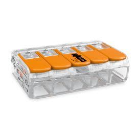 Wago 221 Series Lever Cage Clamp Compact Connectors 3 Way Connectors