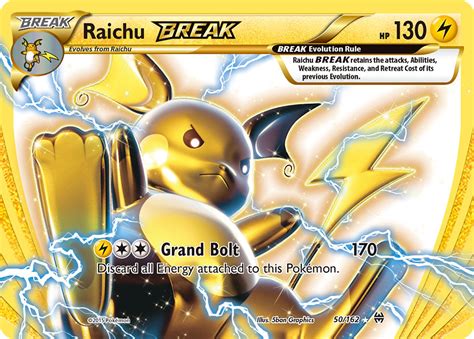 Raichu BREAK 50 162 Wert Bild Künstler Seltenheit Pokemonkarte de