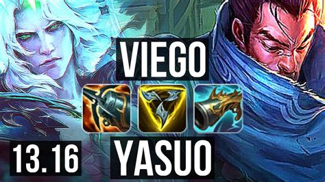 VIEGO Vs YASUO TOP 9 Solo Kills 500 Games 12 3 6 Godlike NA