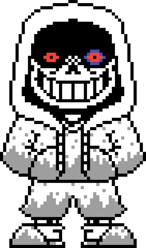 Editing DustTale Sans Base Free Online Pixel Art Drawing Tool Pixilart