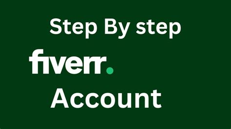 How To Create A Fiverr Account A Step By Step Guide Nairaplan