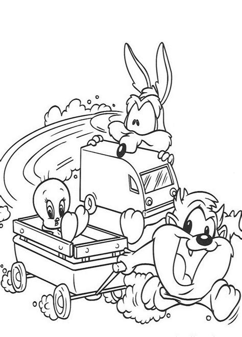97 dessins de coloriage Looney Tunes à imprimer sur LaGuerche Page 9
