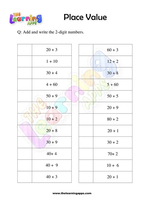 Free Printable Place Value Grade Worksheets