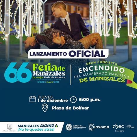 Así será el lanzamiento de la Feria de Manizales 2023 Info Libre