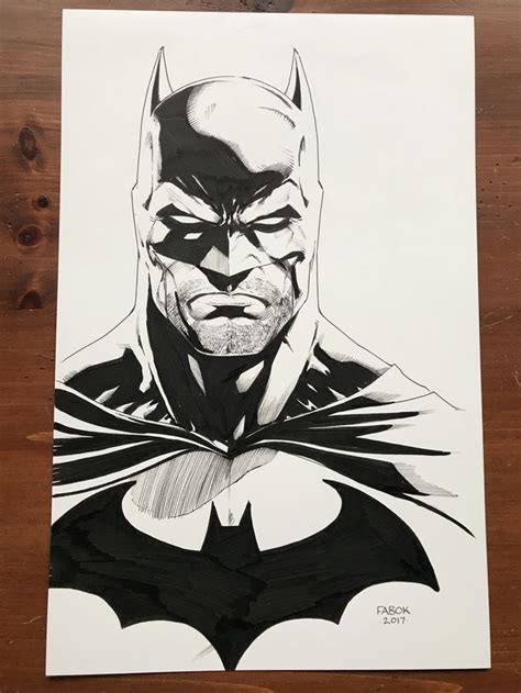Batman By Jason Fabok In Jeffrey Freshcorn S Commissions And Sketches