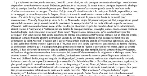 Me S Quence Ii La Nouvelle Fantastique Texte La Main D