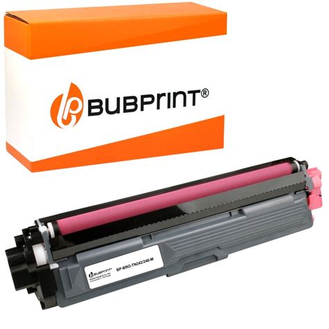 Bubprint Toner kompatibel für Brother TN 242 TN 246 magenta DCP 9022