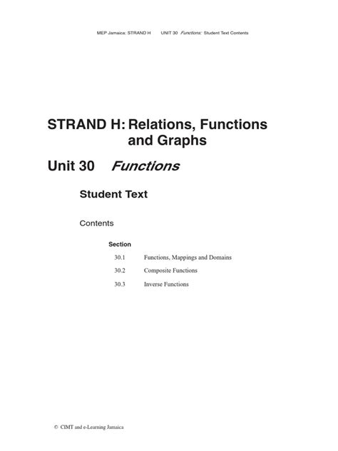 functions and relations pdf function mathematics mathematical logic