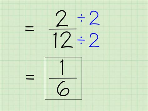 How To Divide Fractions By A Whole Number Steps With Pictures
