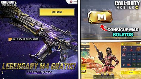 ES OFICIAL ACTIVISION REGALA LA M4 LEGENDARIA EN COD MOBILE Y