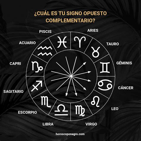 Cuál es tu signo opuesto complementario Esta es la rueda del Zodiaco