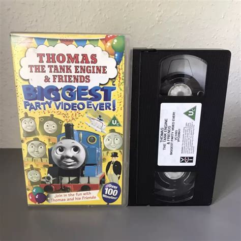 Thomas The Tank Engine And Friends Vhs Biggest Party Video Ever