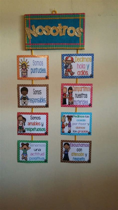 Reglas Del Salon Normas Del Aula Aula De Clases Decoracion De Aulas