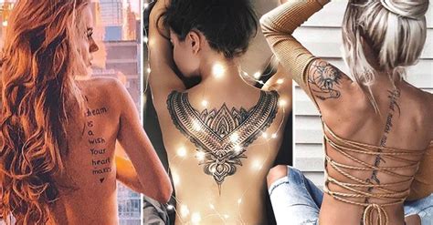 39 Mejores Tatuajes en la Espalda que te harán lucir Impactante