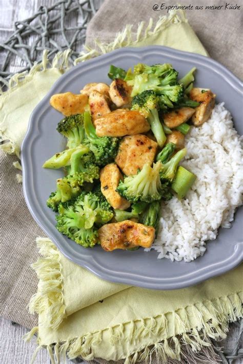 Zitronenhähnchen mit Brokkoli Experimente aus meiner Küche Rezepte