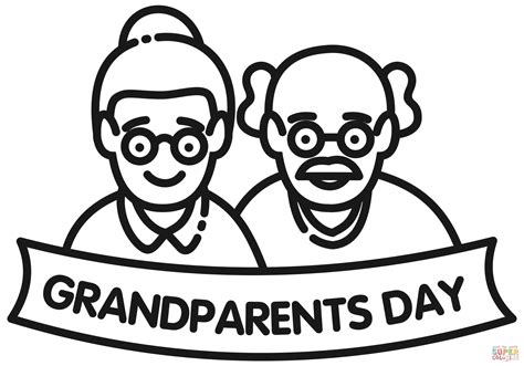 Grandparents Day Coloring Page Free Printable Coloring Pages