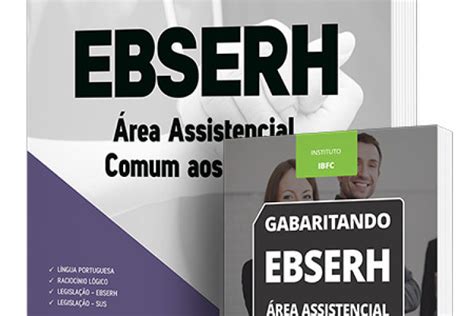Baixar Combo Impresso EBSERH Área Assistencial Comum aos Cargos