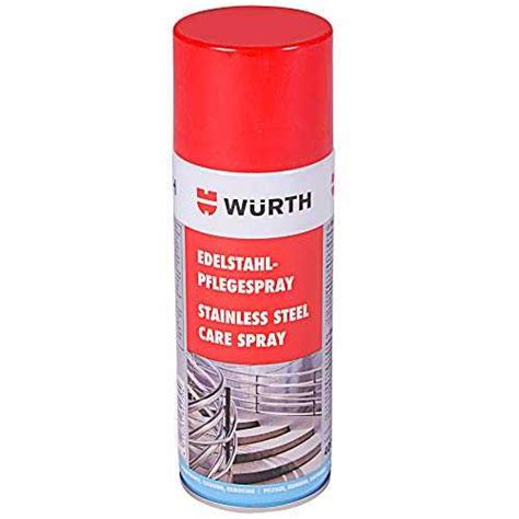 Würth saBesto Produit d entretien pour acier inoxydable Aérosol 400 ml