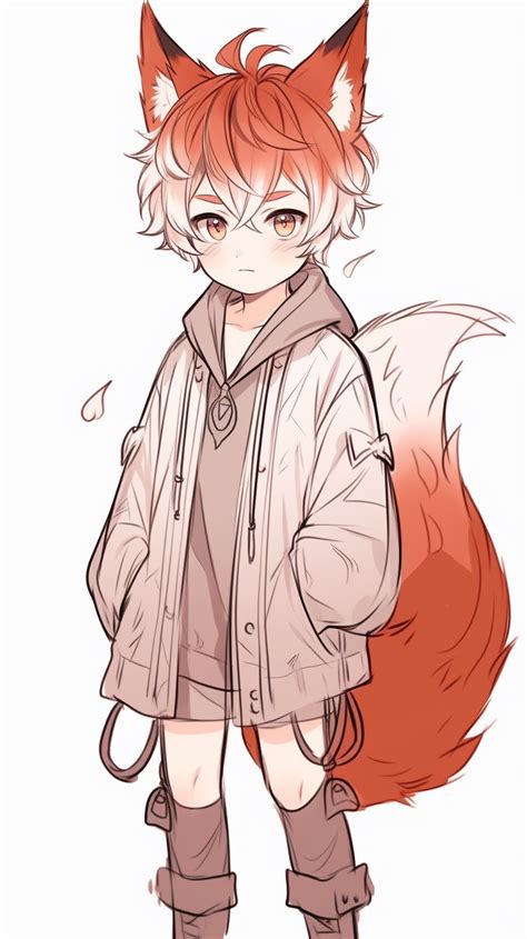 Drawing Tutorial By Real Japanese Artistis Kitsune Boy Cute Anime Boy