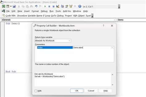 Activate Workbook Using VBA