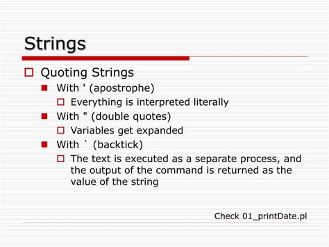ppt perl basics powerpoint presentation free download id 380680