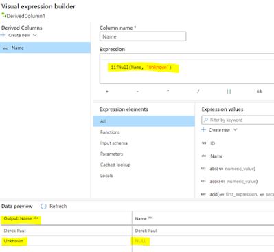 Working With NULL Values In An ADF Data Flow SQLServerCentral