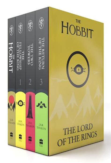 The Hobbit The Lord Of The Rings Boxed Set J R R Tolkien Book In