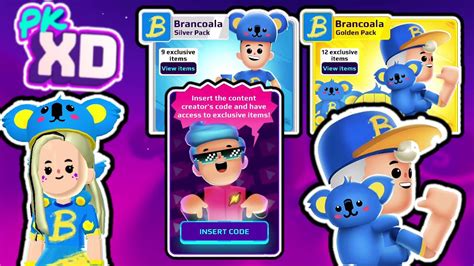 Brancoala Pk Xd Code Content Creator Valid Till November
