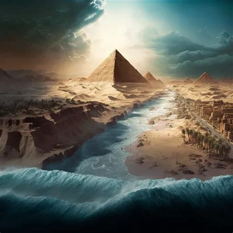 AI Generated Pictures Of Exodus Chapter 11 Verse 7 BiblePics