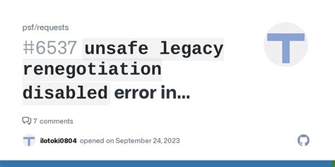 Unsafe Legacy Renegotiation Disabled Error In Specific Website On