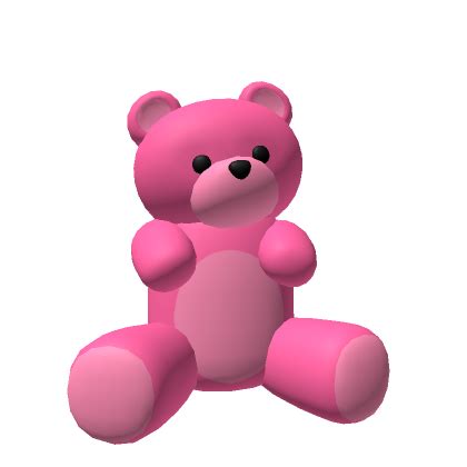 Pink Cuddly Teddy Bear Roblox Item Rolimon S