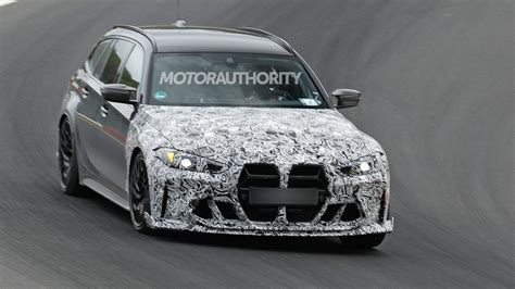 2025 BMW M3 CS Touring Spied At The Ring