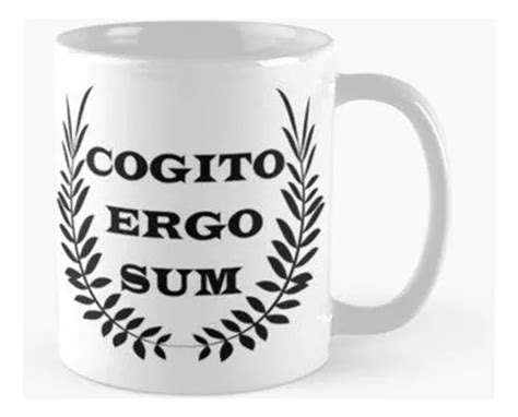 Taza Cogito Ergo Sum Pienso Luego Existo Calidad Premium MercadoLibre