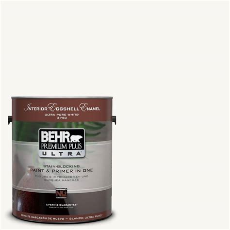 BEHR Premium Plus Ultra 1 Gal UL260 14 Ultra Pure White Interior