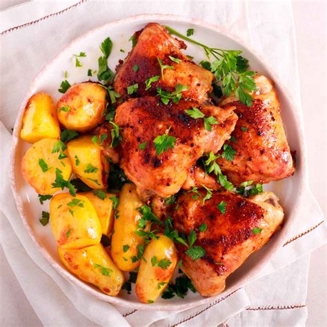 Receita De Coxa E Sobrecoxa Assado Batata