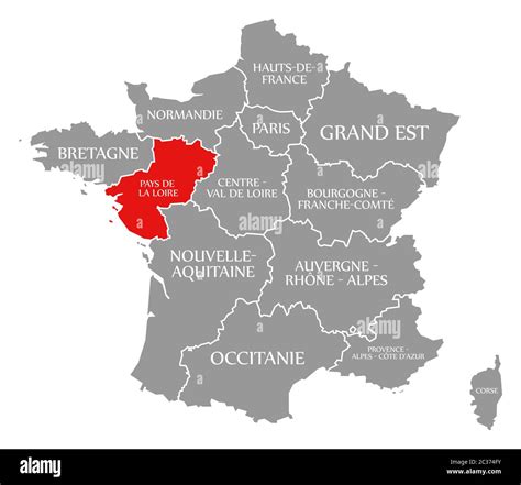 Haut 87 Imagen Carte Pays De La Loire Fr Thptnganamst Edu Vn