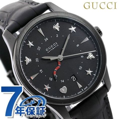 dショッピング グッチ 時計 Gタイムレス 40mm GMT スネーク 蛇 自動巻き メンズ 腕時計 YA126333 GUCCI G