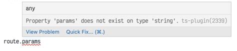route params isn t recognized as valid · issue 694 · imba imba · github