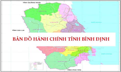 BẢN ĐỒ HÀNH CHÍNH TỈNH BÌNH ĐỊNH THÔNG TIN QUY HOẠCH BÌNH ĐỊNH MỚI NHẤT