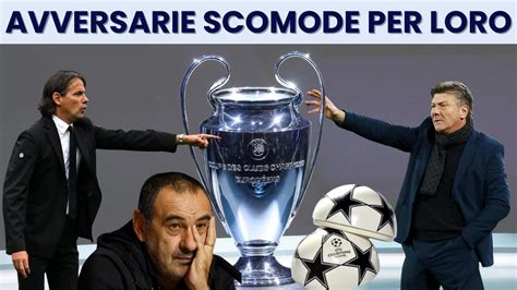 Sorteggi Champions E Europa League Le Avversarie Delle Italiane Youtube