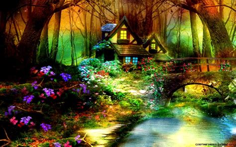 Fairy Forest Background