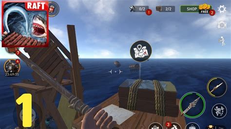 RAFT Original Survival Game Gameplay Part 1 Android YouTube