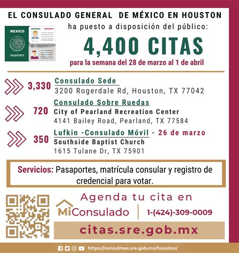 Consulmex Houston on Twitter 𝗛𝗮𝘆 𝗰𝗶𝘁𝗮𝘀 𝗱𝗶𝘀𝗽𝗼𝗻𝗶𝗯𝗹𝗲𝘀 Evita