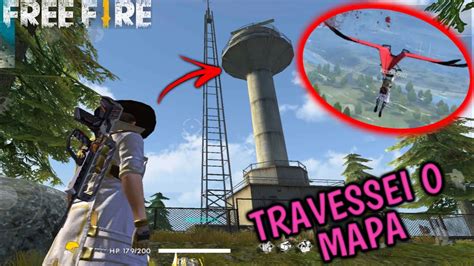 Atravessei O Mapa De Purgat Rio O Planador Free Fire Youtube