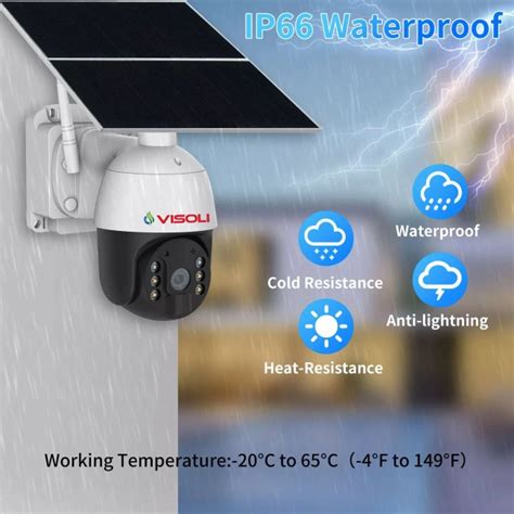 Camera De Supraveghere Sim 4G Visoli VS S100 4G 2MP 1080p