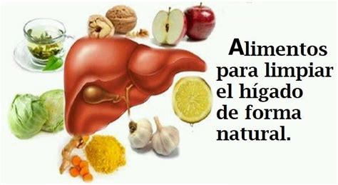 Los 10 mejores alimentos para limpiar el hígado graso Nutricion